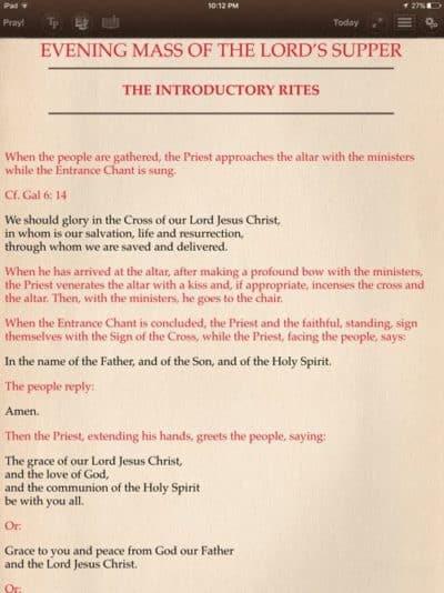 iBreviary: An Update to the Breviary App Review - CatholicApps.com