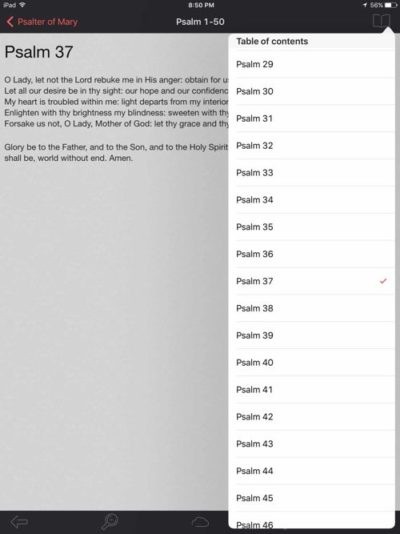 Catholic Psalter of the Blessed Virgin Mary App Review - Not Another ...