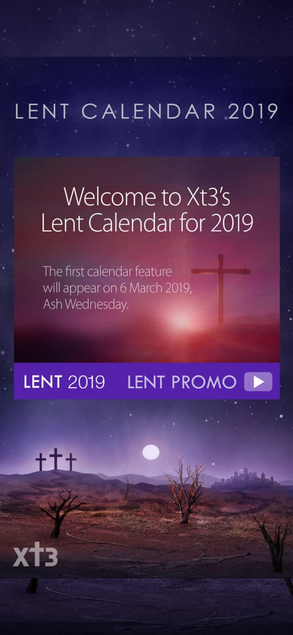 Review of xt3 Lent HD Lent App - CatholicApps.com